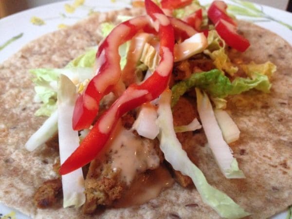 Spicy Summertime Seitan Wraps – Catskill Animal Sanctuary